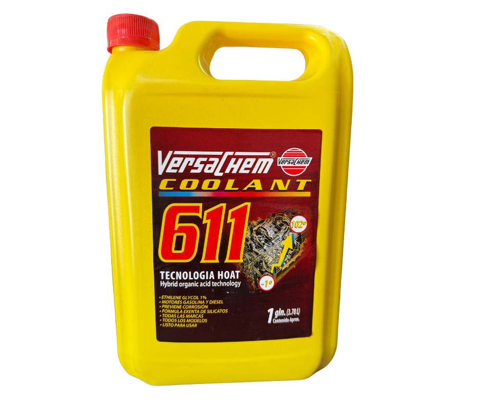 Refrigerante Coolant Rojo 611 Versachem – CYD Repuestos